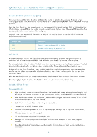 Direct line telephone system | PDF