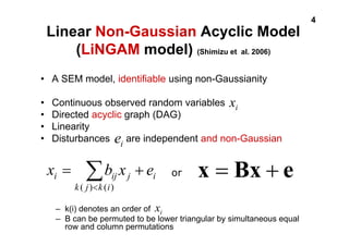 A direct method for estimating linear non-Gaussian acyclic models | PDF