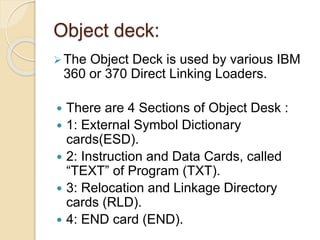 Direct linking loaders | PPTX