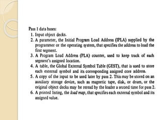 Direct linking loaders | PPTX
