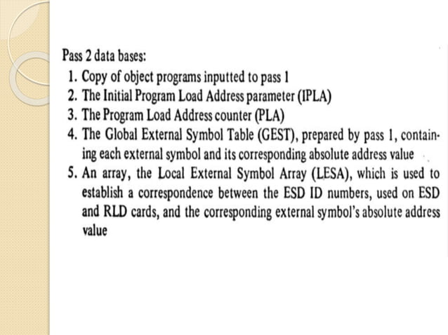 Direct linking loaders | PPTX