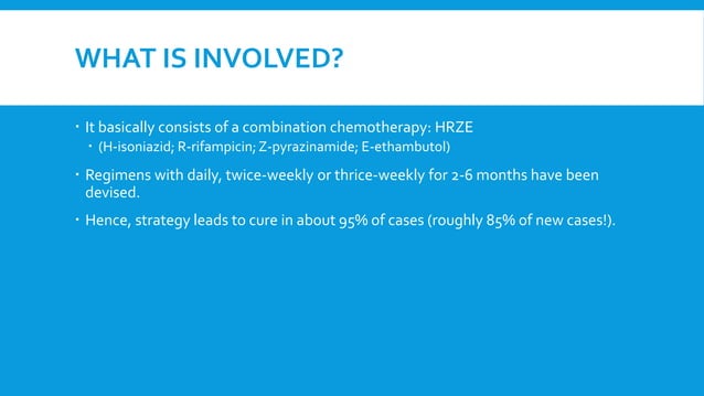 Directly observed treatment short course | PPTX