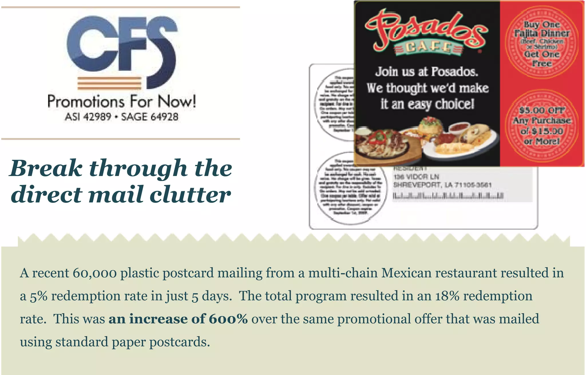 Direct Mail Case Study | PDF