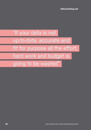 Direct mail targeting: best practice guide | PDF