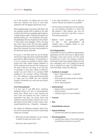 Direct mail targeting: best practice guide | PDF
