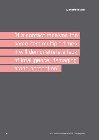 Direct mail targeting: best practice guide | PDF