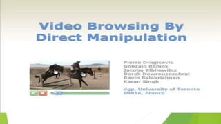 Direct manipulation - ppt | PPTX