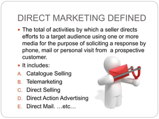Direct marketing | PPTX | Internet | Computing