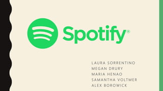 Spotify Marketing Analysis Project | PPTX