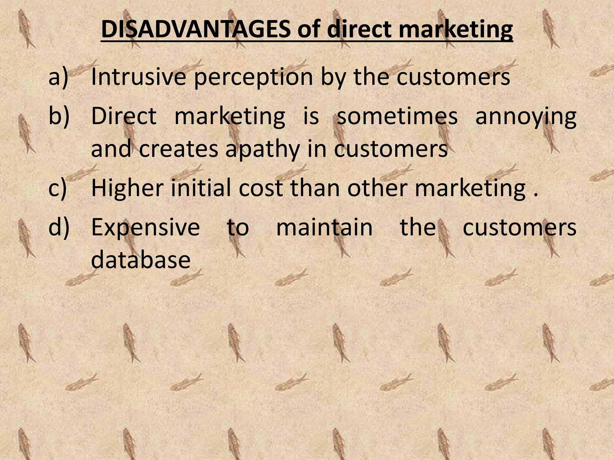 Direct marketing sem3 | PPTX