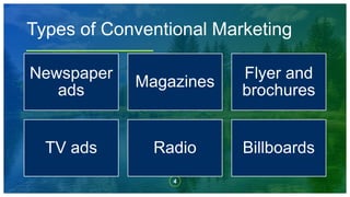 Direct marketing vs conventional marketing | PPTX