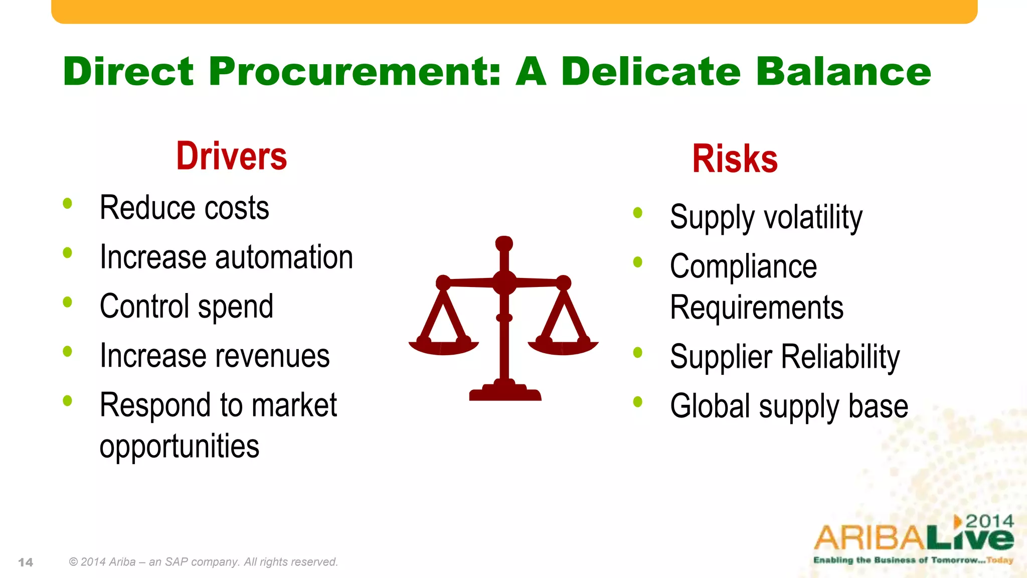 Direct Materials Sourcing and Procurement Strategies – Accelerating ...