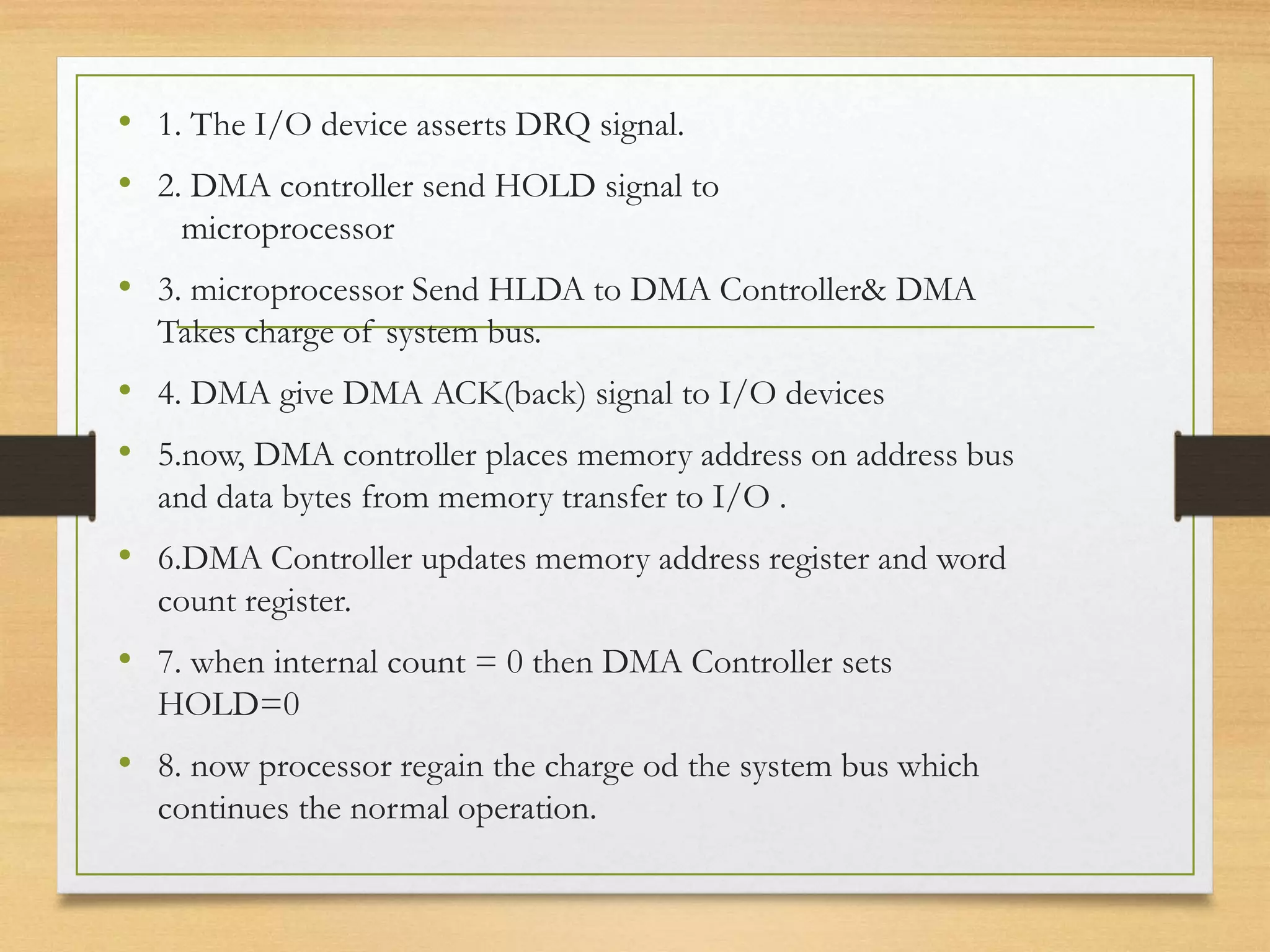Direct memory access | PPTX