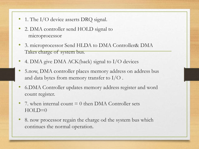 Direct memory access | PPTX