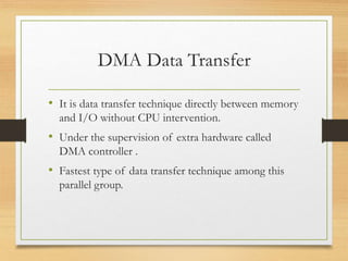 Direct memory access | PPTX