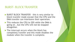 Direct memory access | PPTX