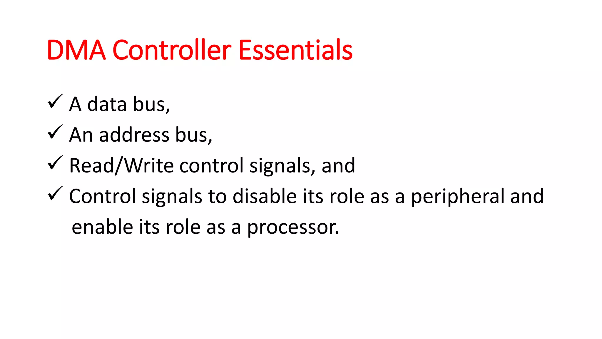 Direct Memory Access.pdf | Computer Peripherals | Computing