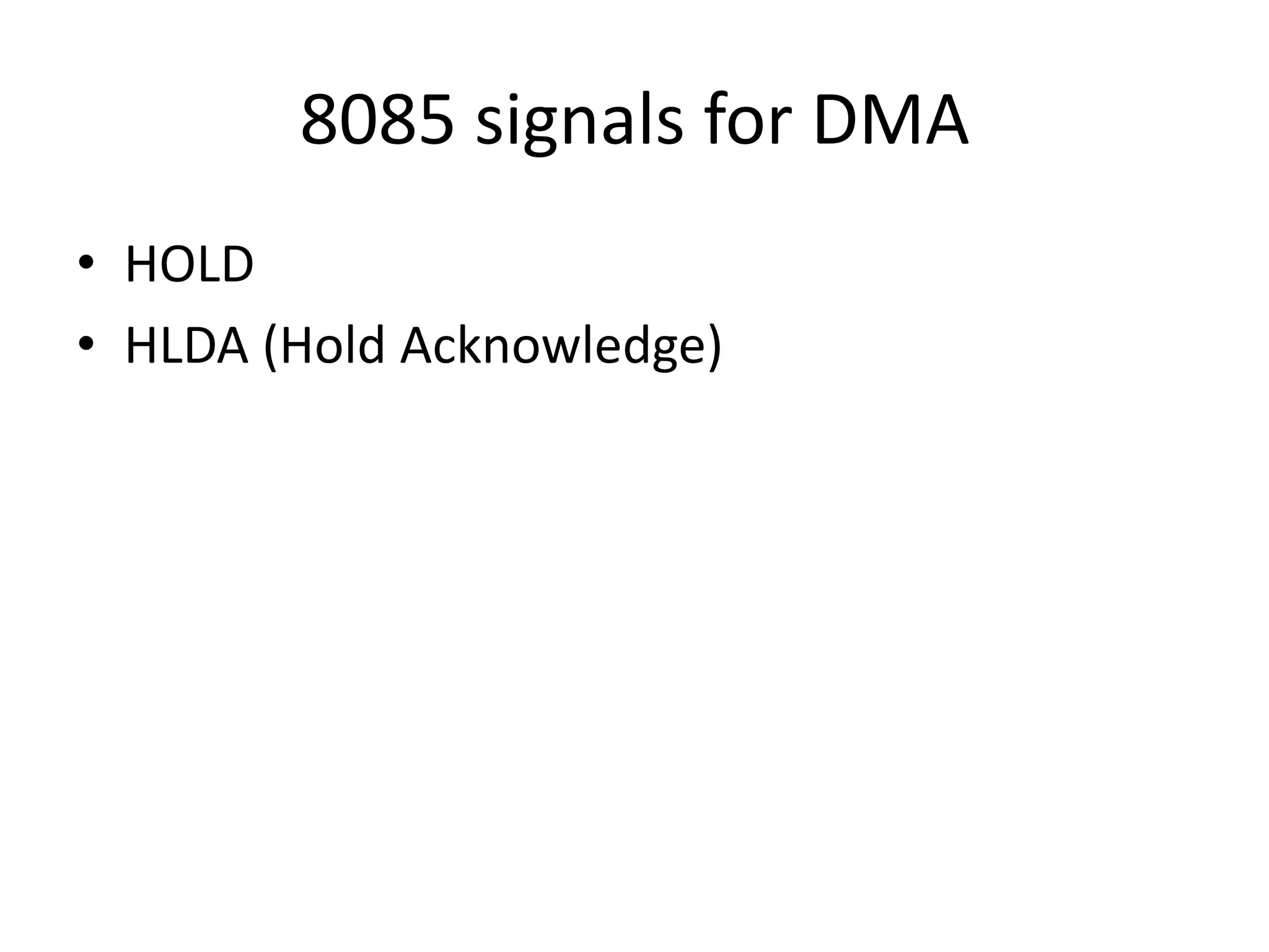 Direct memory access (dma) with 8257 DMA Controller | PPTX