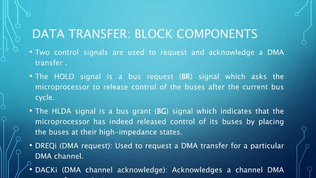Direct memory access (dma) | PPTX | Computer Networking | Computing