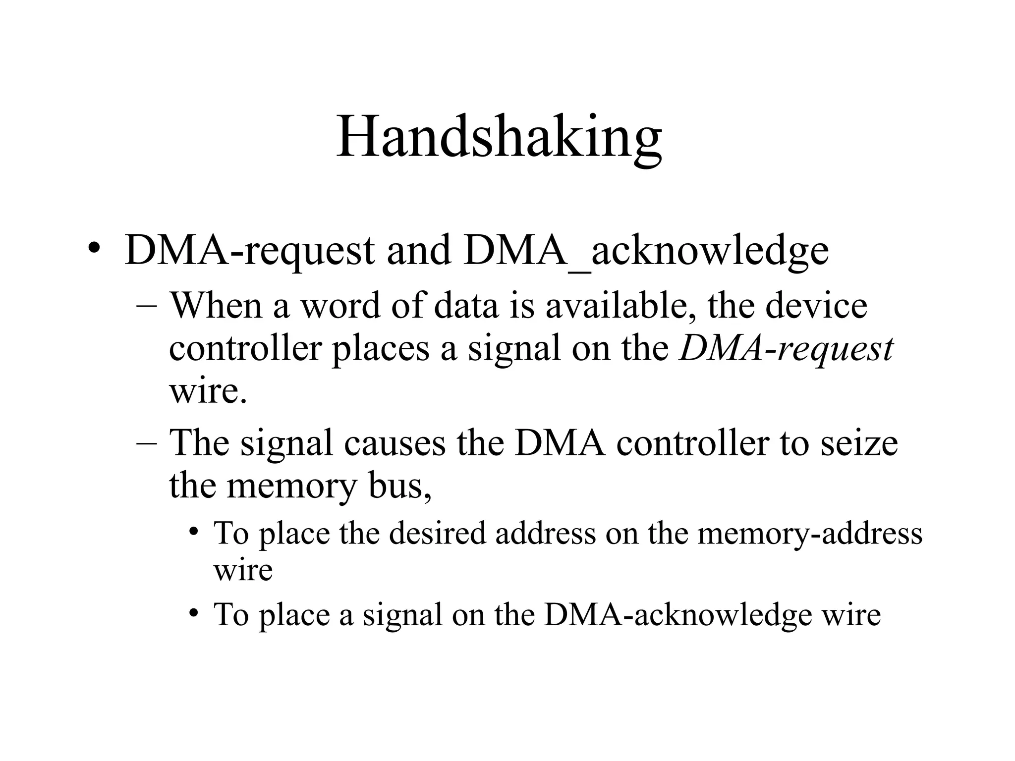 Direct Memory Access (DMA) E_systems.ppt