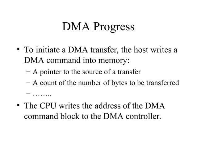 Direct Memory Access (DMA) E_systems.ppt
