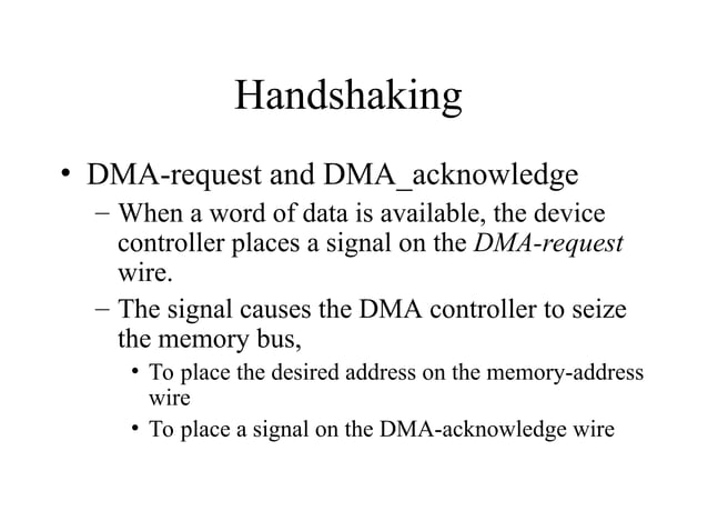Direct Memory Access (DMA) E_systems.ppt