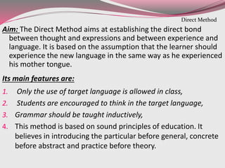 Direct method | PPTX