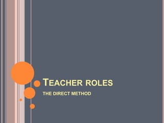 Direct method | PPTX