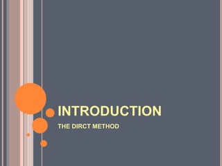 Direct method | PPTX