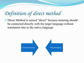 Direct method ppt | PPTX