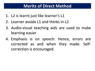 Direct method | PDF | Education