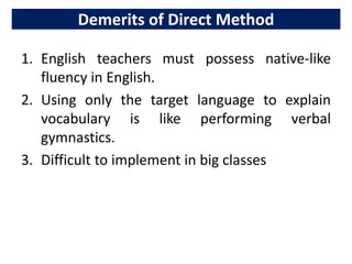 Direct method | PDF | Education