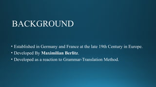 Direct Method of Foreign language teaching.pptx