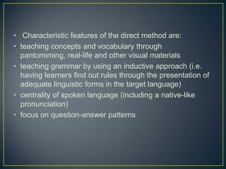 Direct method | PPTX