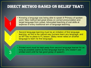 Direct method | PPTX