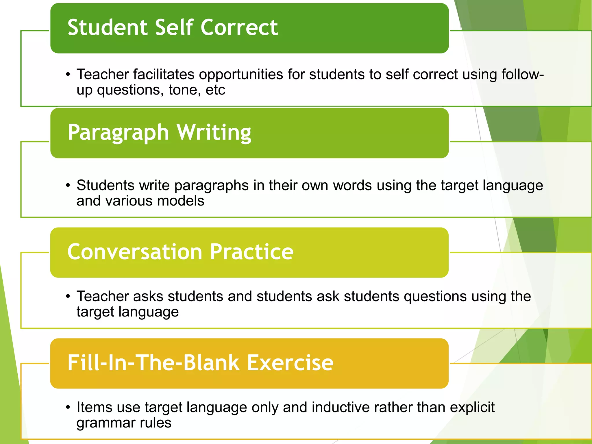 Direct Method of English language Teaching | PPTX