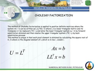 Direct methods for the solution of systems of linear equations | PDF