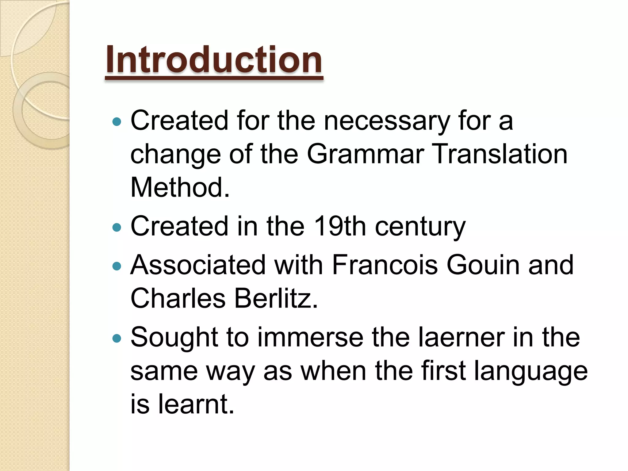 power point: Direct method by zuliana_nurbalinda | PPTX