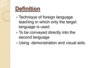 power point: Direct method by zuliana_nurbalinda | PPT