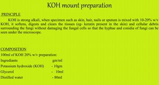 Direct microscopic examination | PPTX