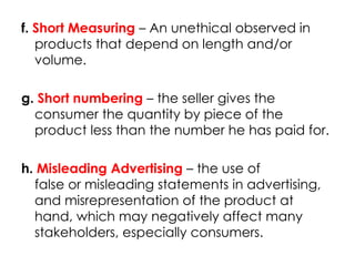 Direct Misrepresentation | PPTX