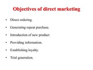Direct mktg personal_selling | PPTX