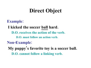 Direct Objects | PPT