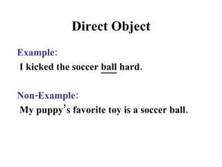 Hard Objects Examples