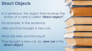 Direct object | PPSX