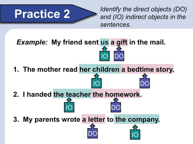 DIRECT OBJECT ENGLISH GRAMMAR ESL ST.ppt