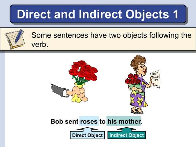DIRECT OBJECT ENGLISH GRAMMAR ESL ST.ppt