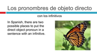 Spanish Direct object pronouns | PPTX