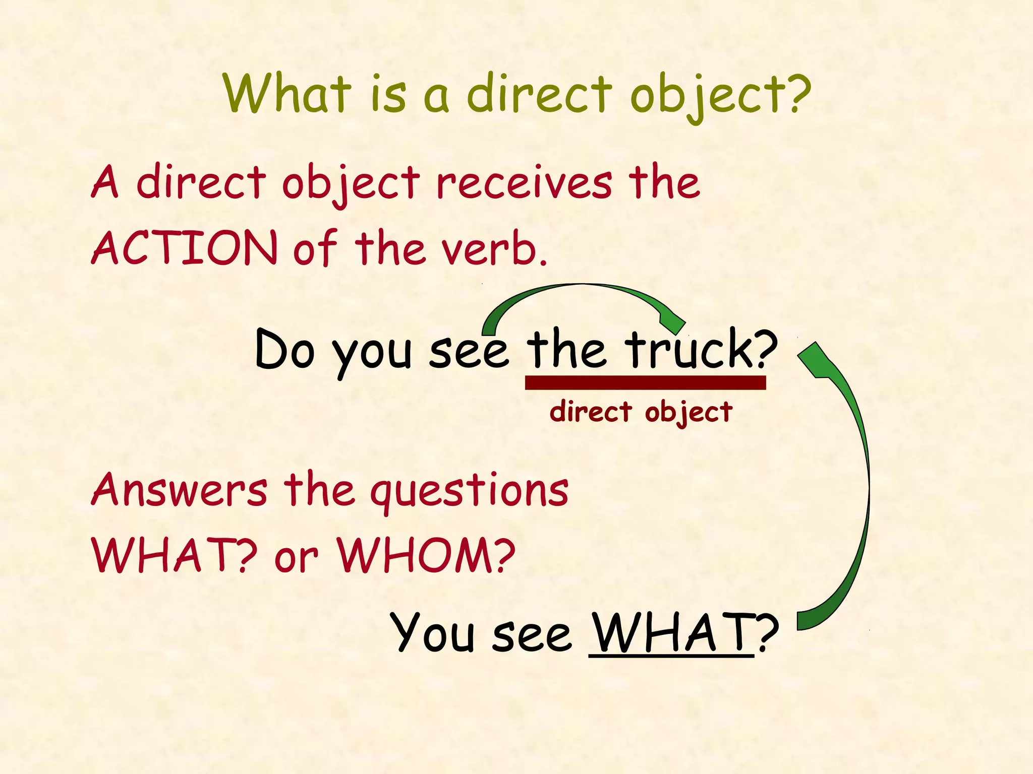 Direct object pronouns | PPT