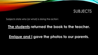 Direct Object Pronouns in Spanish | PPTX